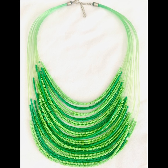 Jewelry | Beautiful Multi Strand Seed Bead Necklace | Poshmark